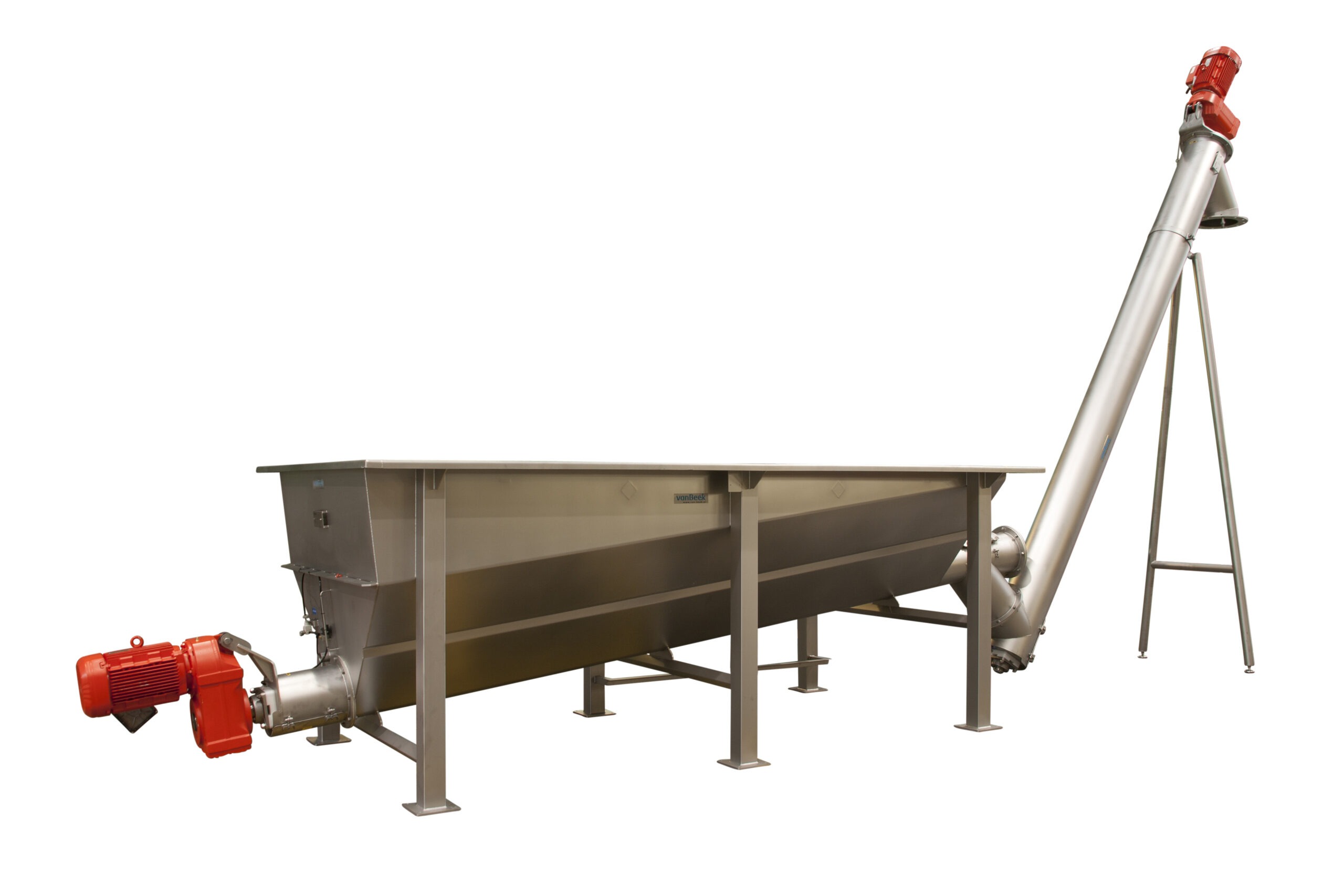 Screw elevators for more control over the process | Van Beek