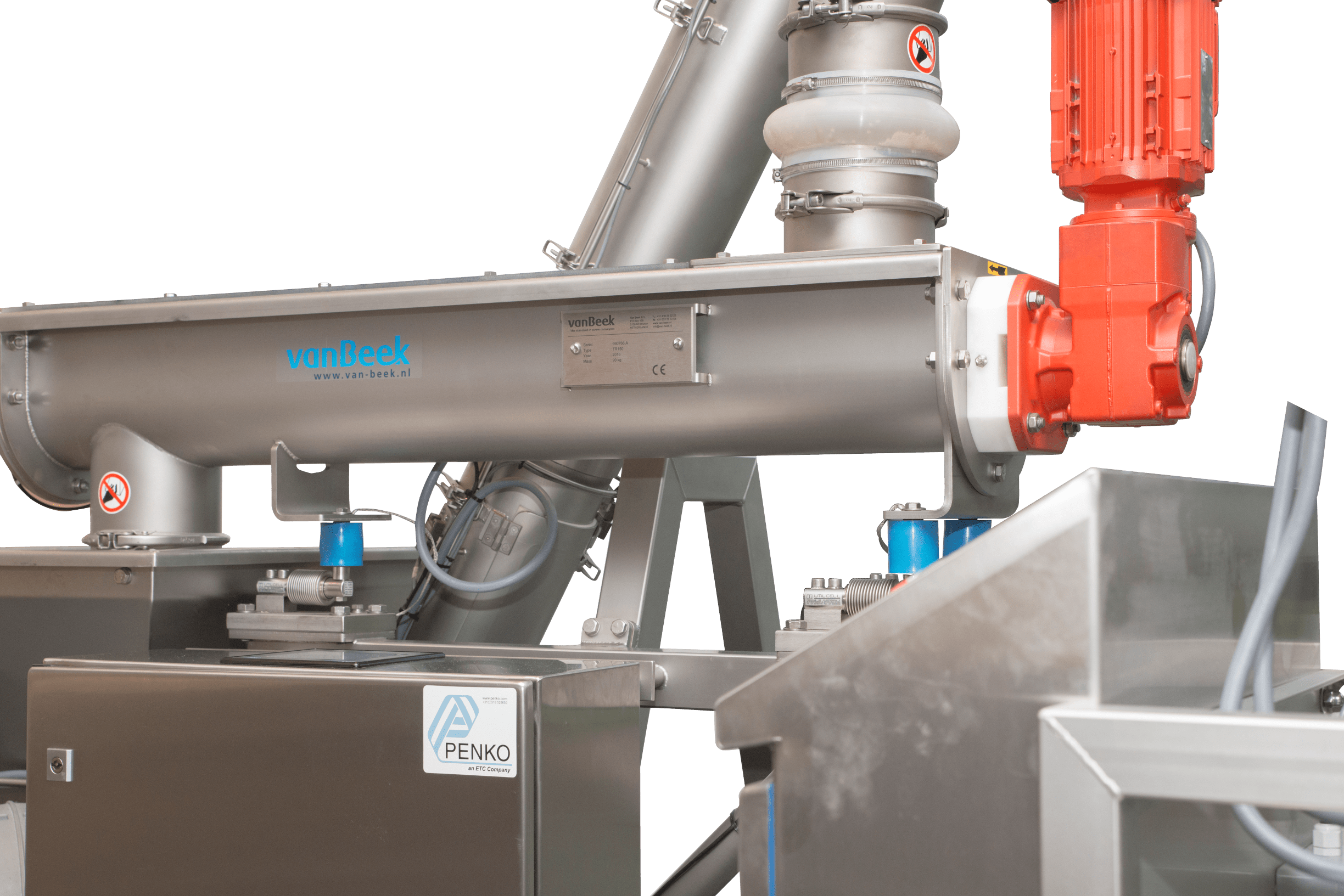 Weighing screw for accurate dosing | Van Beek