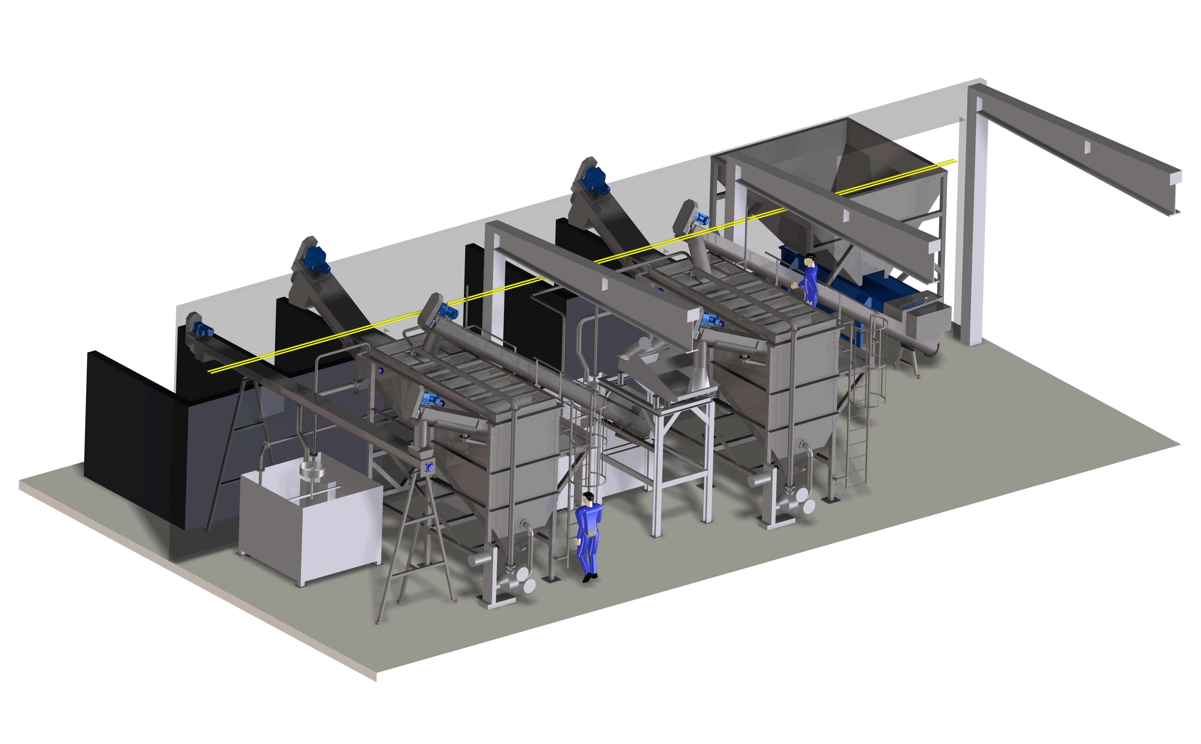 Turnkey projects in screw conveyors | Van Beek