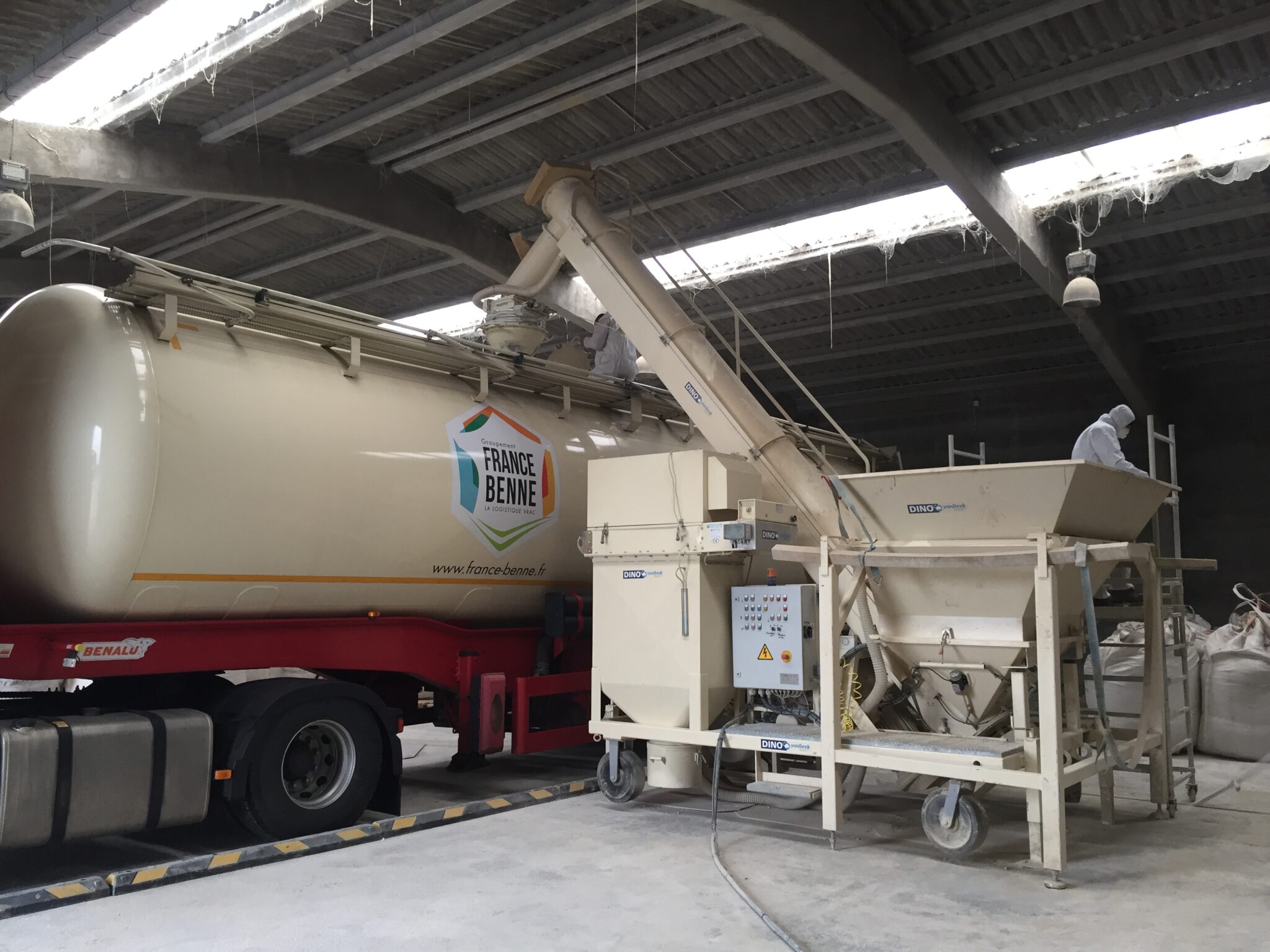 Technical information for the Dino bulk truck loader | Van Beek